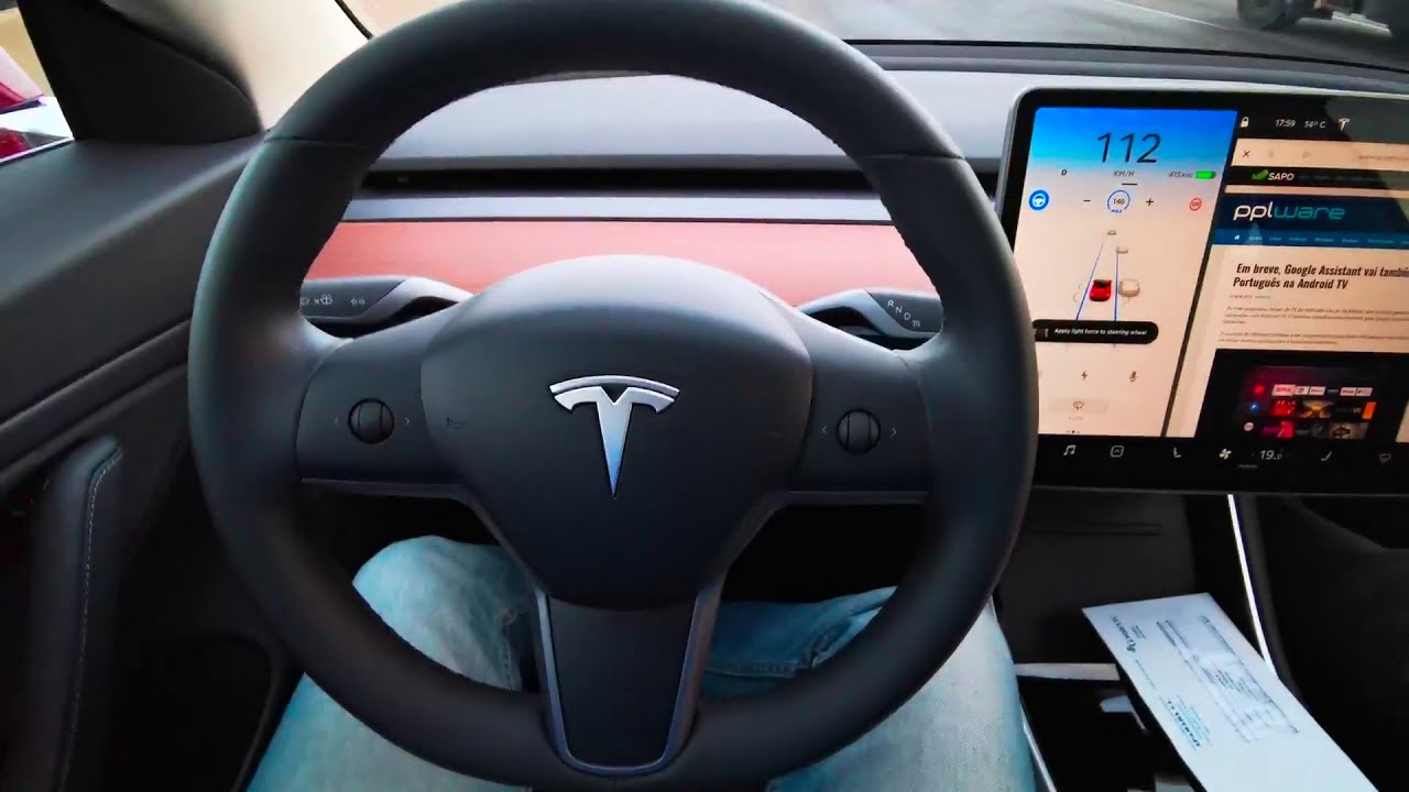 Tesla Model 3 Autopilot - YouTube