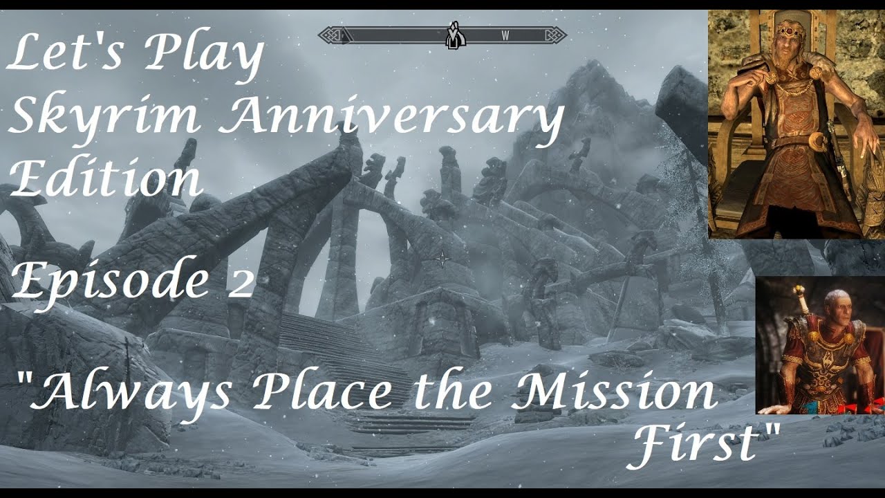 Let's Play Skyrim Anniversary Edition episode 2 Always Place the ...