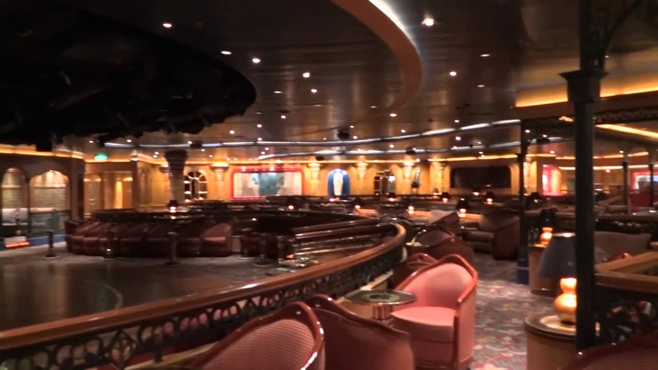 Explorers Lounge Tour on Princess Cruise Ship - YouTube