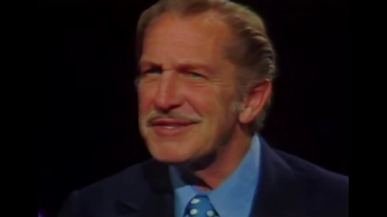 Vincent Price Discusses Horror Villians On Screen (1974). Illustrated ...