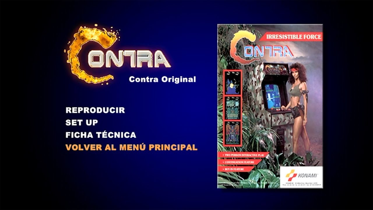 Contra "Arcade" 1987 : Retro Games - YouTube