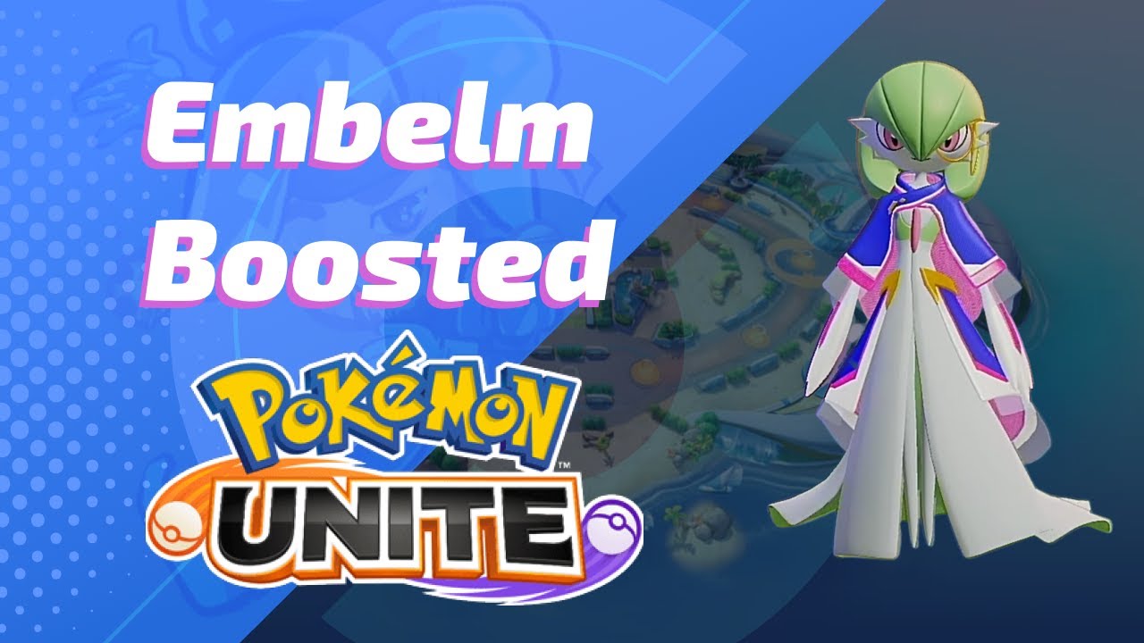 Gardevoir got boosted from emblems in Pokemon Unite - YouTube