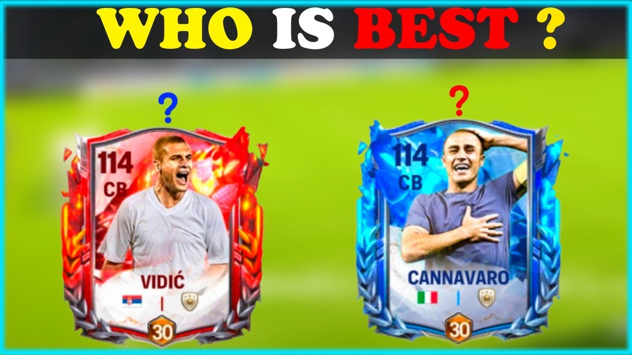 IS 109 VIDIC Worth it in FC Mobile?? VIDIC FC MOBILE REVIEW. Aqua vs ...