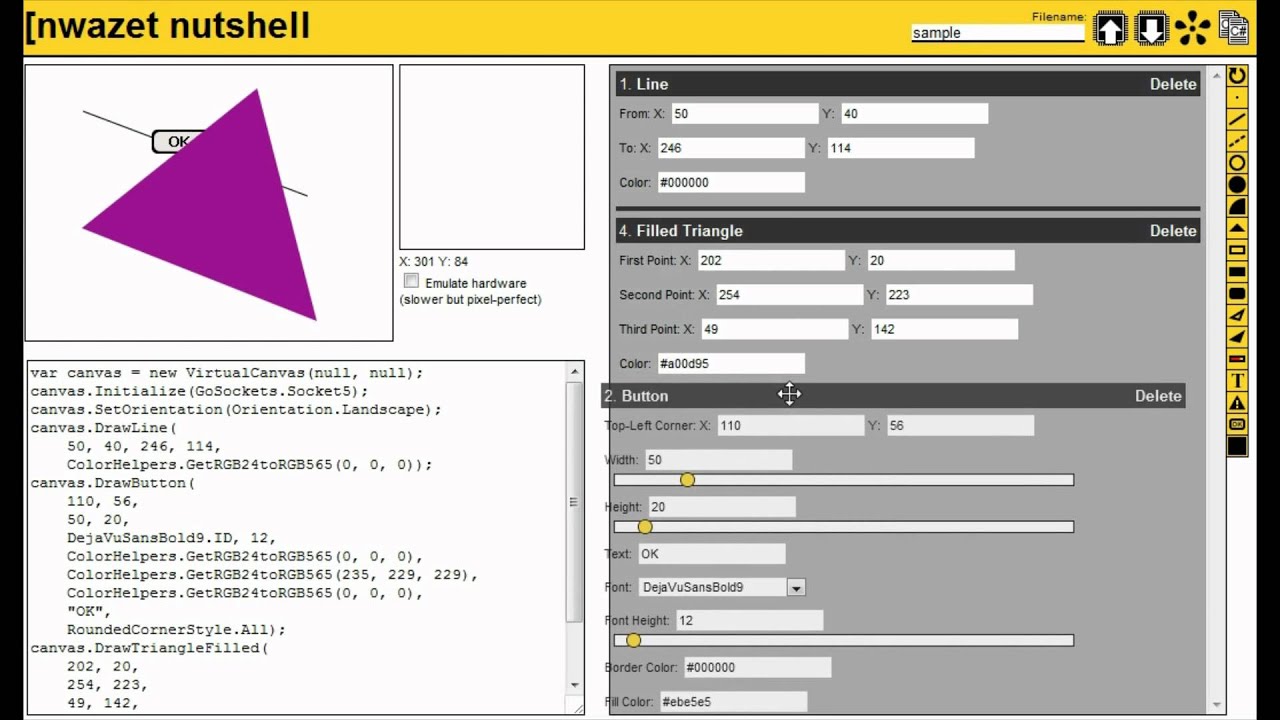 [nwazet nutshell 2. sending objects back and front - YouTube