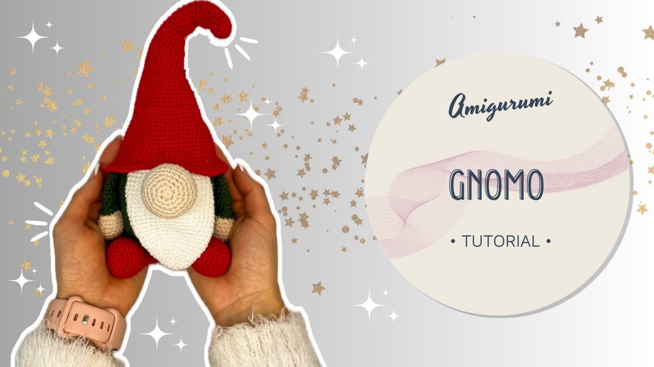 Gnomo amigurumi tutorial - YouTube