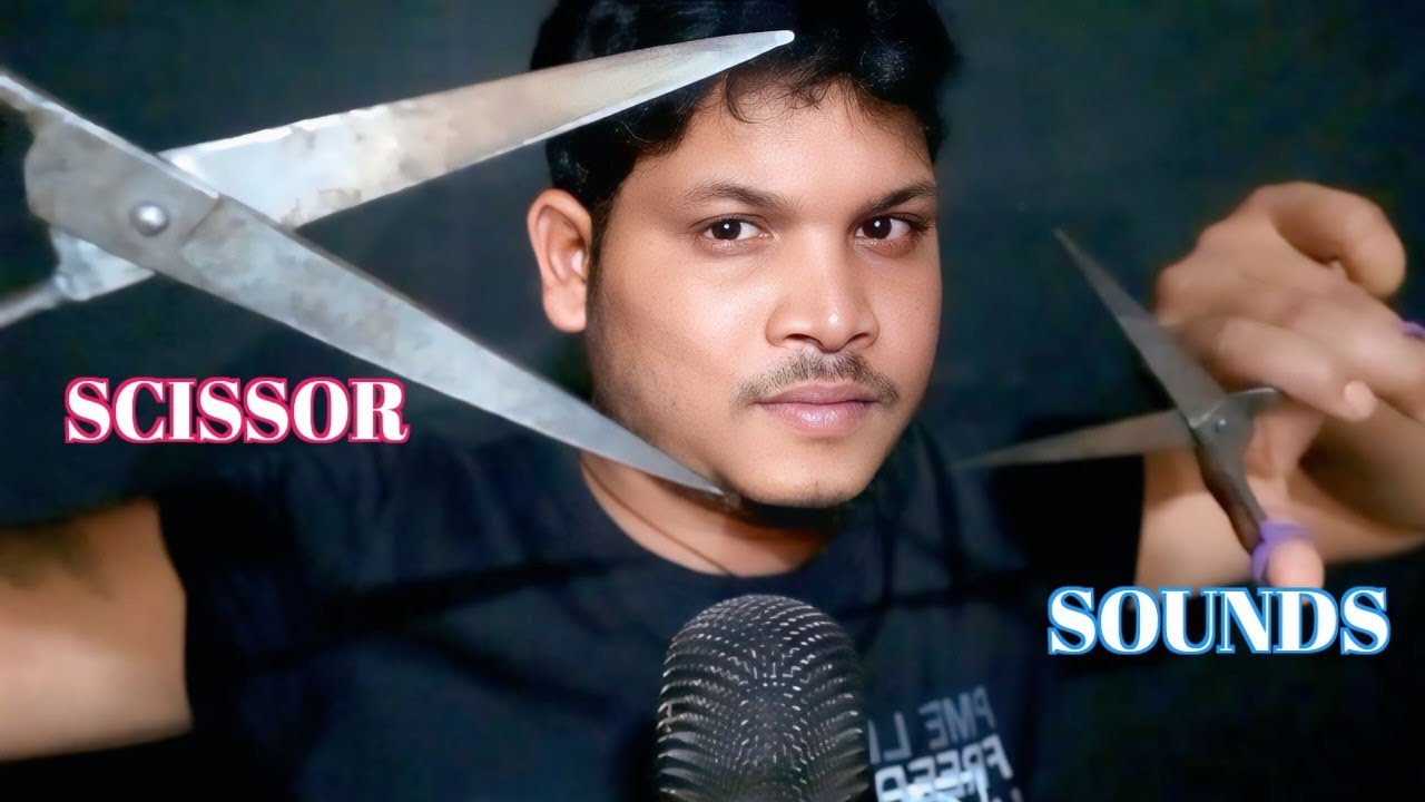 ASMR SUPER TINGLY SCISSOR SOUNDS ️ - YouTube