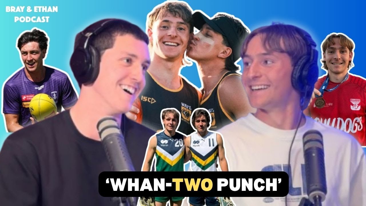 Fred Rodriguez and Toby Whan on their BROMANCE, first round draft ...