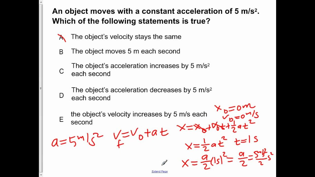AP Physics B Kinematics Presentation #17 - YouTube