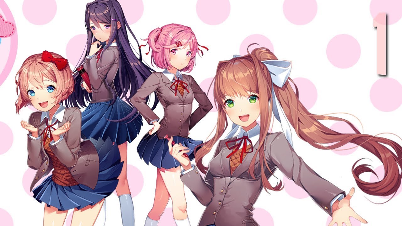 The So-Called Moe Moe Game (Doki Doki Literature Club) (Part 1) - YouTube