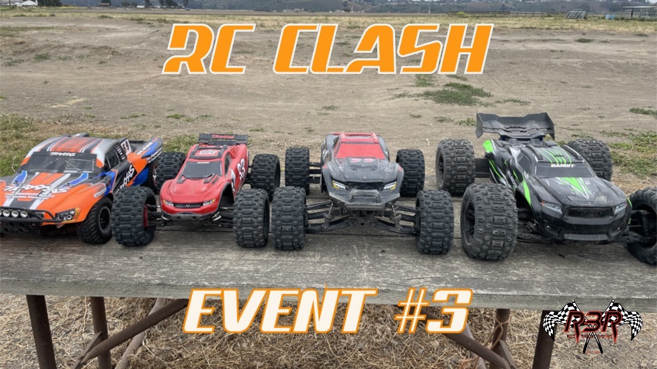 RC CLASH | Event 3 Season 1 (Sledge/MAXX/Rustler 4X4 VXL/Slash 4X4) - YouTube