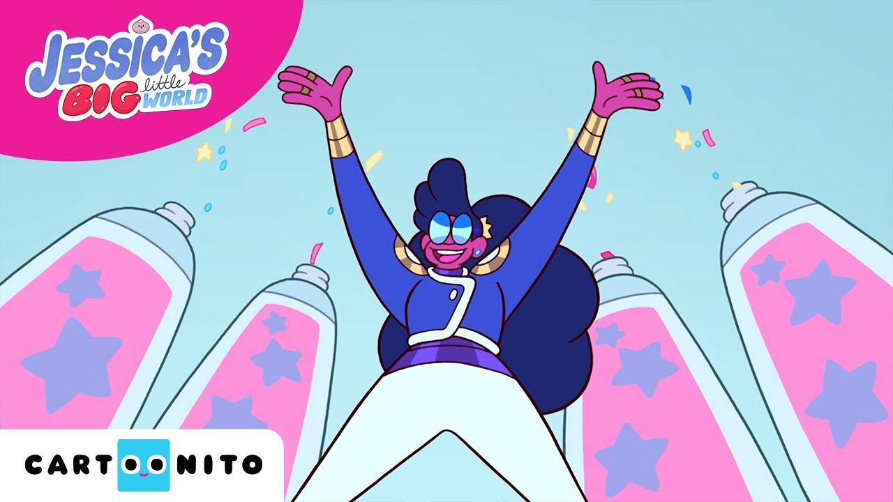 Rutina de seară | Jessica și marea ei lume mică | Cartoonito | Desene ...