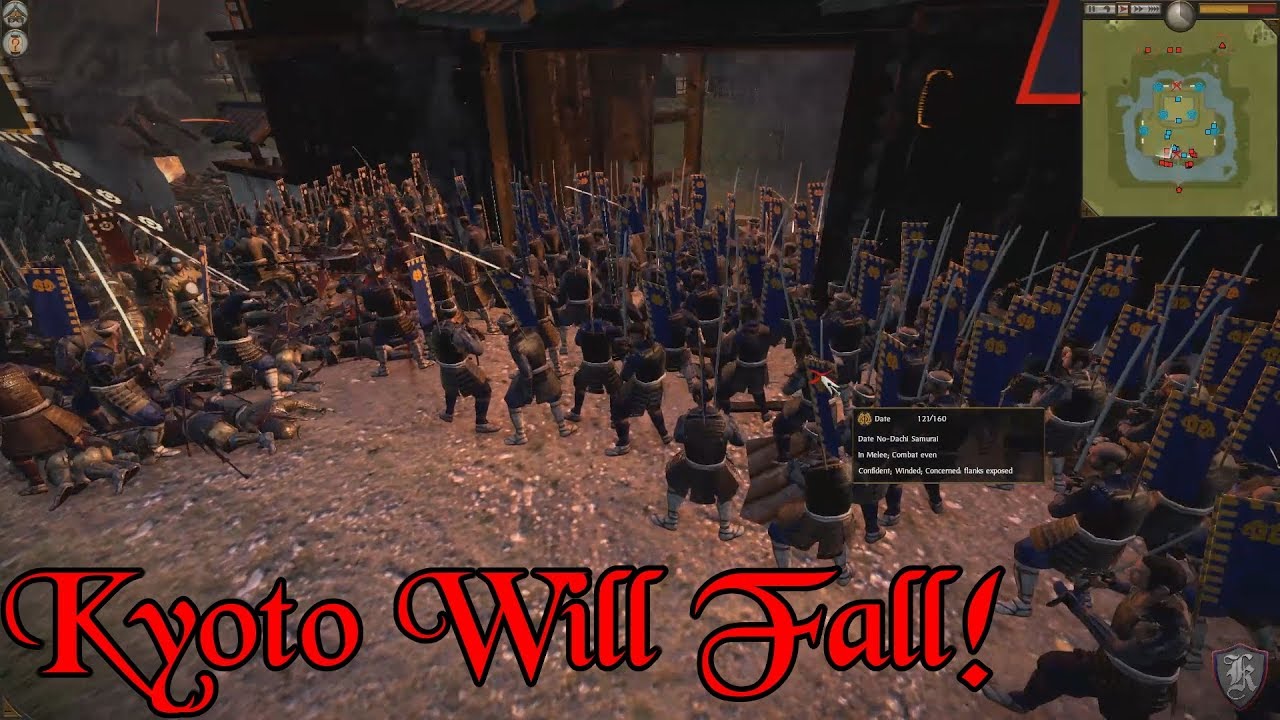 KYOTO WILL FALL - ResPlays Total War Shogun 2 - YouTube