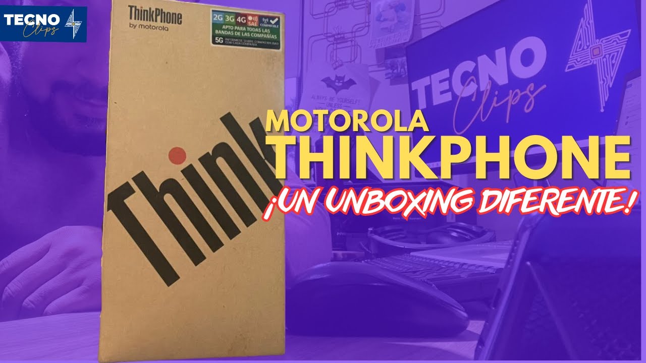 Motorola ThinkPhone Unboxing: ¡Mira lo que hay dentro! - YouTube