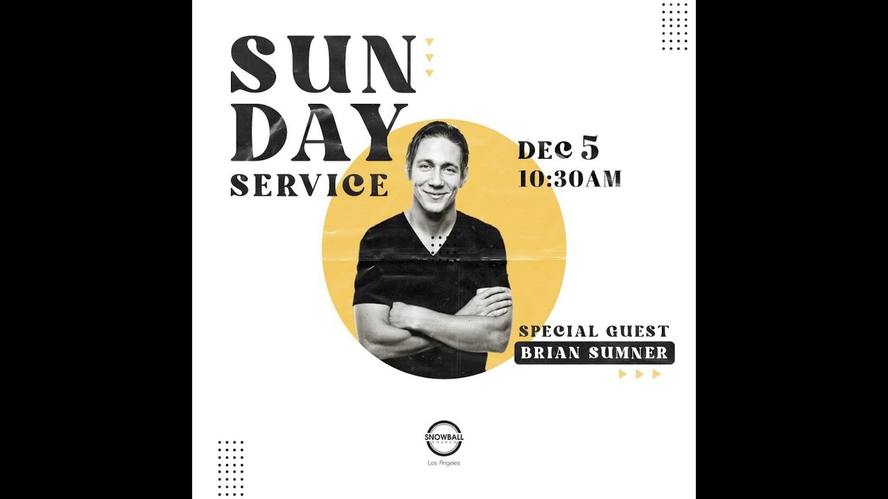 Sunday Service - Brian Sumner - YouTube