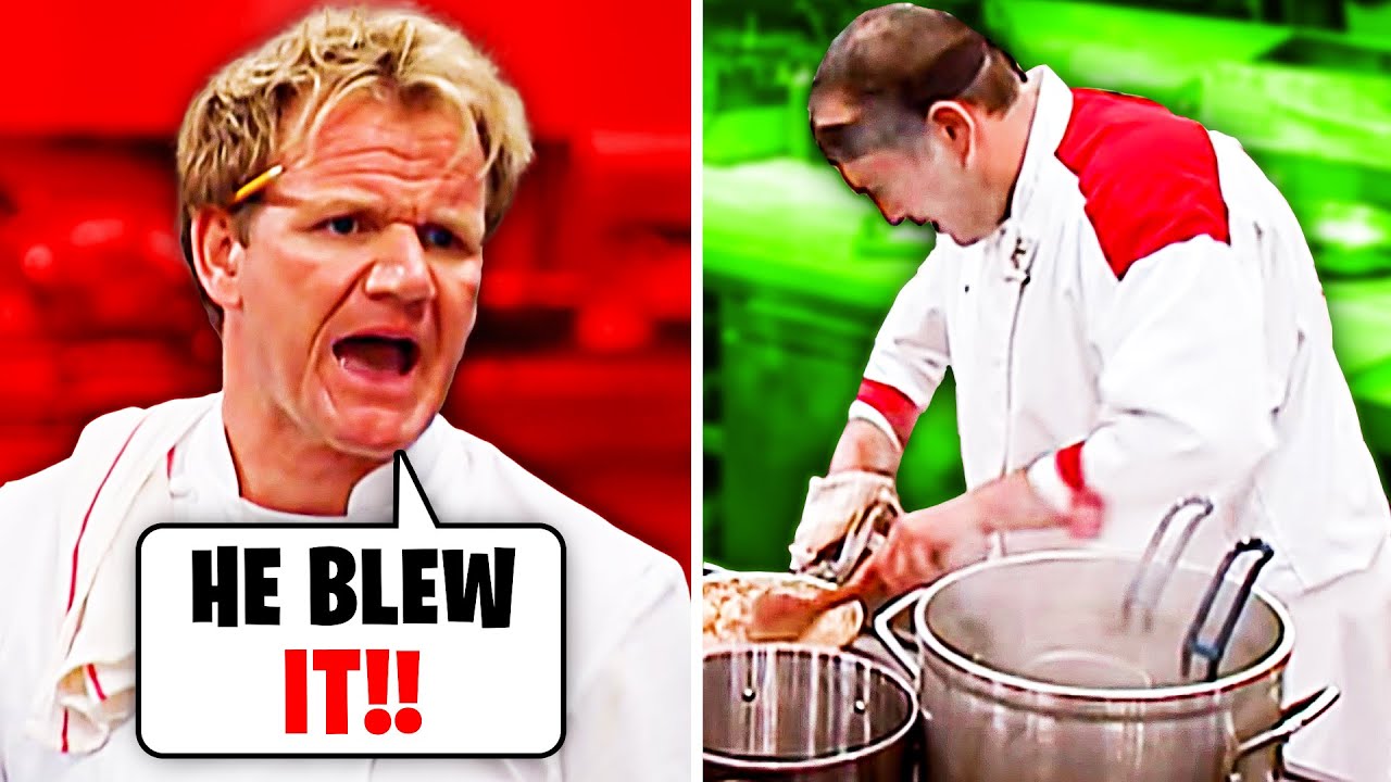 Times Chefs FAILED Hell's Kitchen Challenges! - YouTube