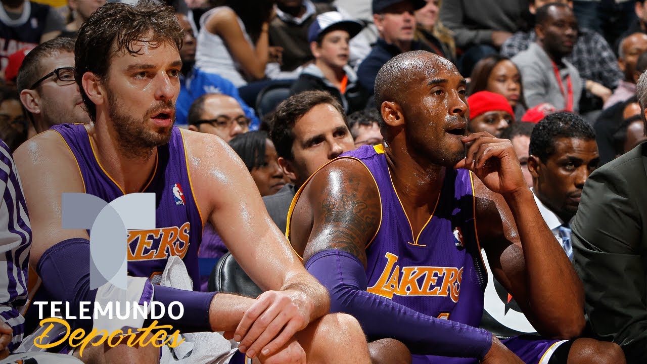 El porqué Kobe llamaba Pablo Escobar a Gasol | Telemundo Deportes - YouTube