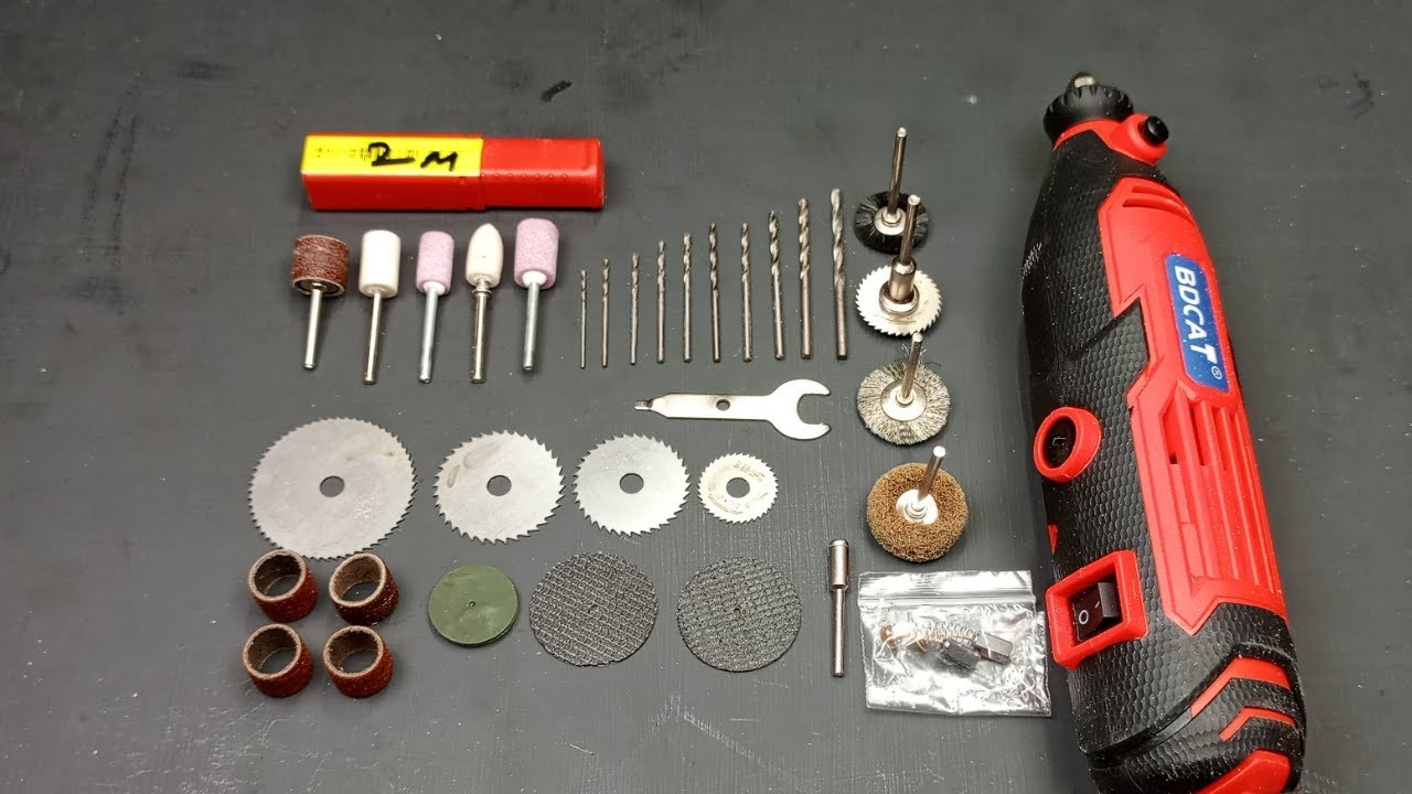 Pin Grinder Review and Unboxing All Tools - YouTube