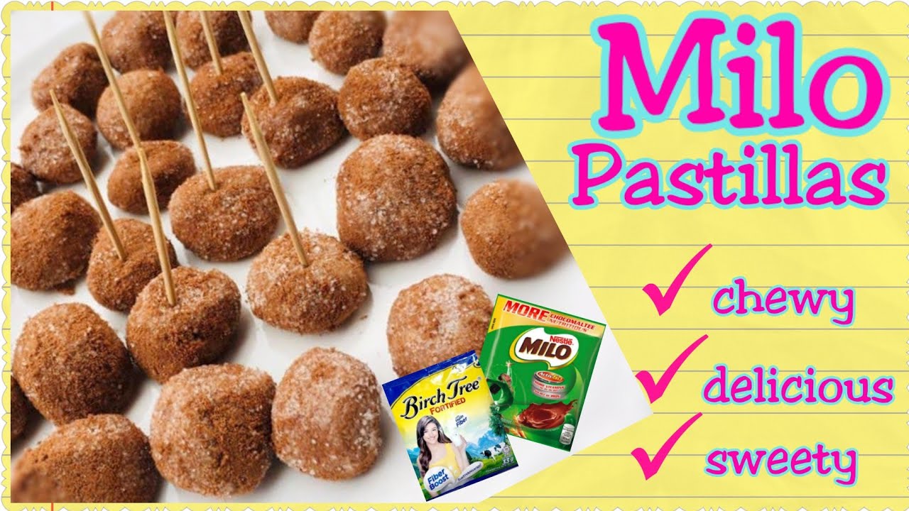 MILO PASTILLAS || chewy yummy || QUICK and EASY 💖 - YouTube
