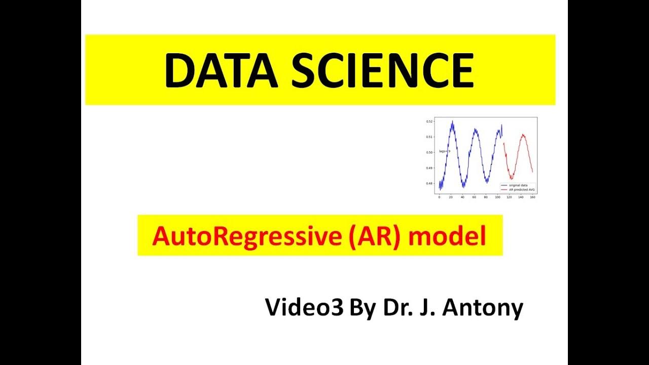 PRACTICAL DATA SCIENCE: AUTO REGRESSIVE MODEL ON TIME SERIES - YouTube