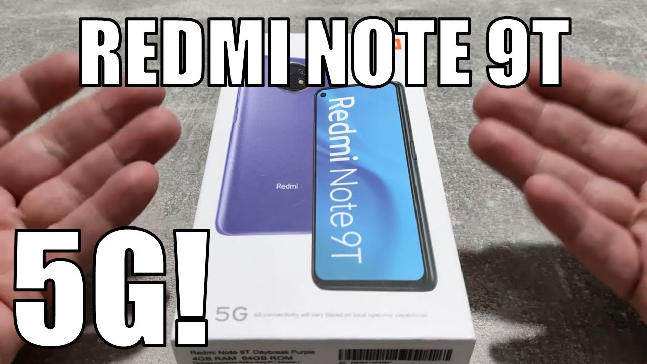 Xiaomi Redmi Note 9T Unboxing and Full Review with Camera and Video ...