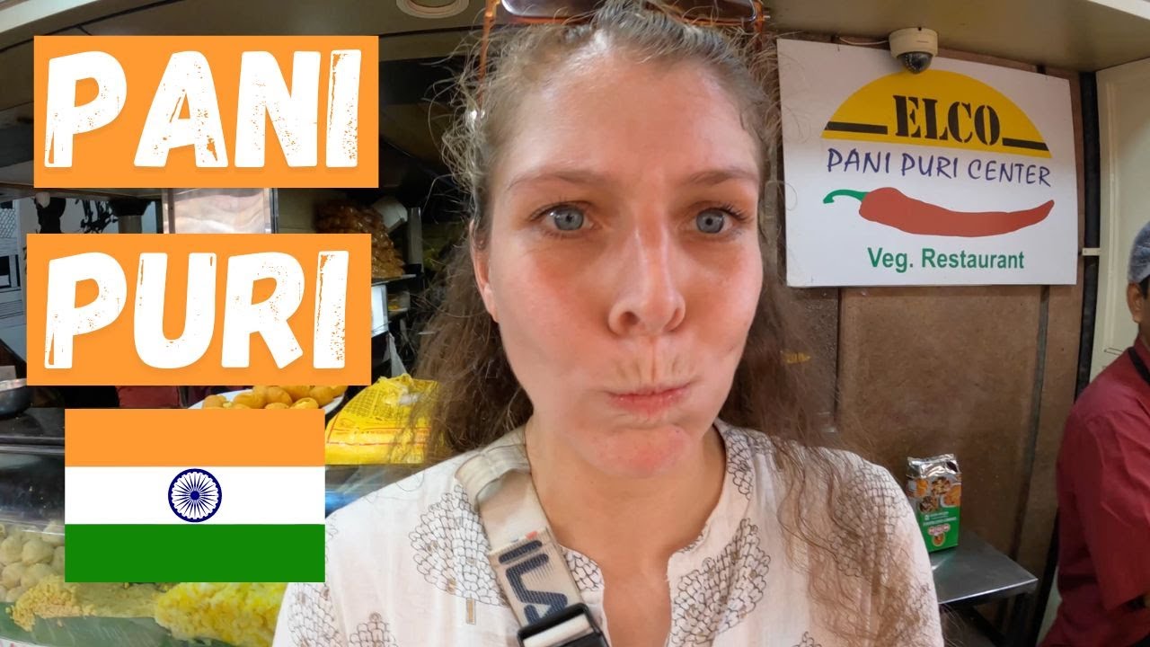 EATING FAMOUS PANI PURI IN MUMBAI INDIA 🇮🇳 - YouTube