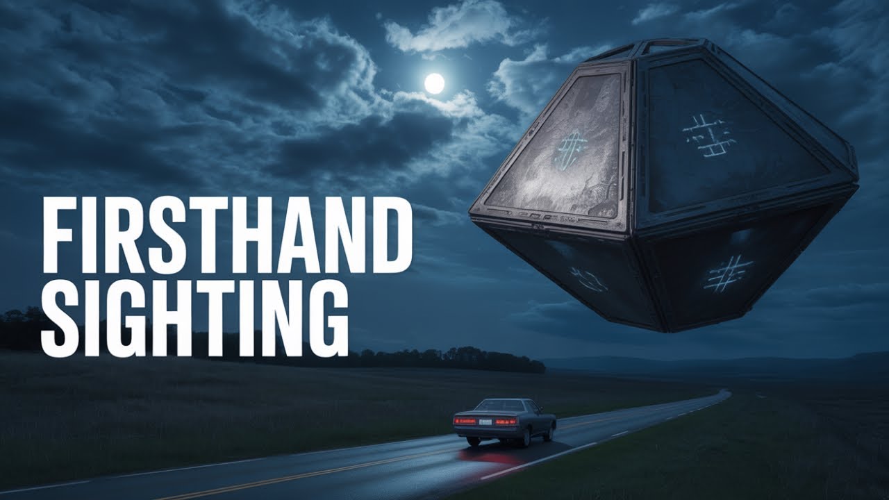 UFO over Porterville: Octahedron UAP Tracks Vehicle | 2025-04-04 21:00 ...