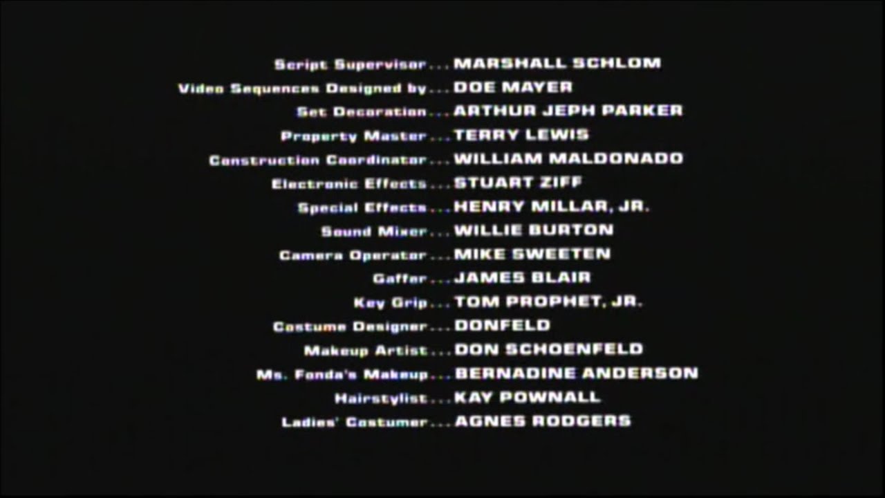 The China Syndrome (1979) End Credits (TCM 2024) - YouTube