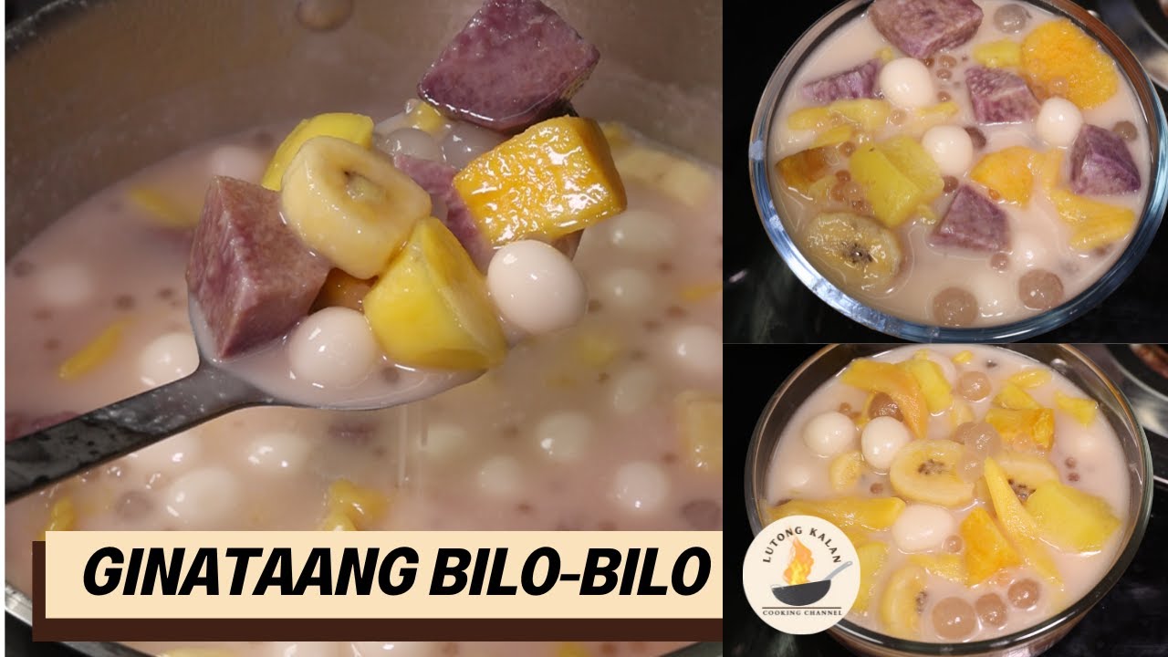 PINAKA MASARAP NA GINATAANG BILO BILO RECIPE - YouTube