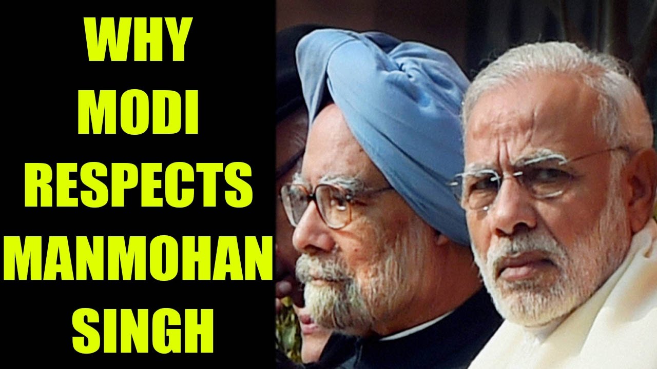 Narendra Modi - Manmohan Singh , Bitter – Sweet relationship between ...