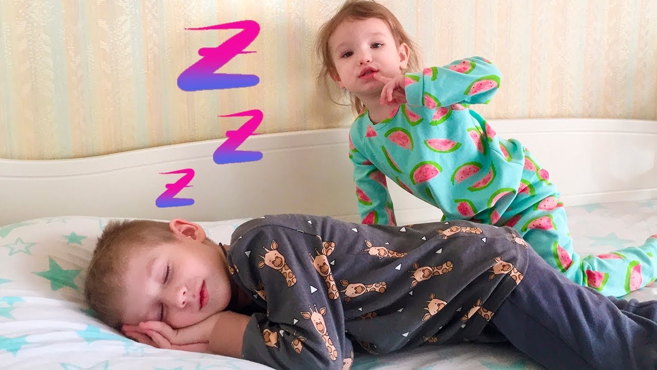 Essy wakes Tim, dad and mom - YouTube