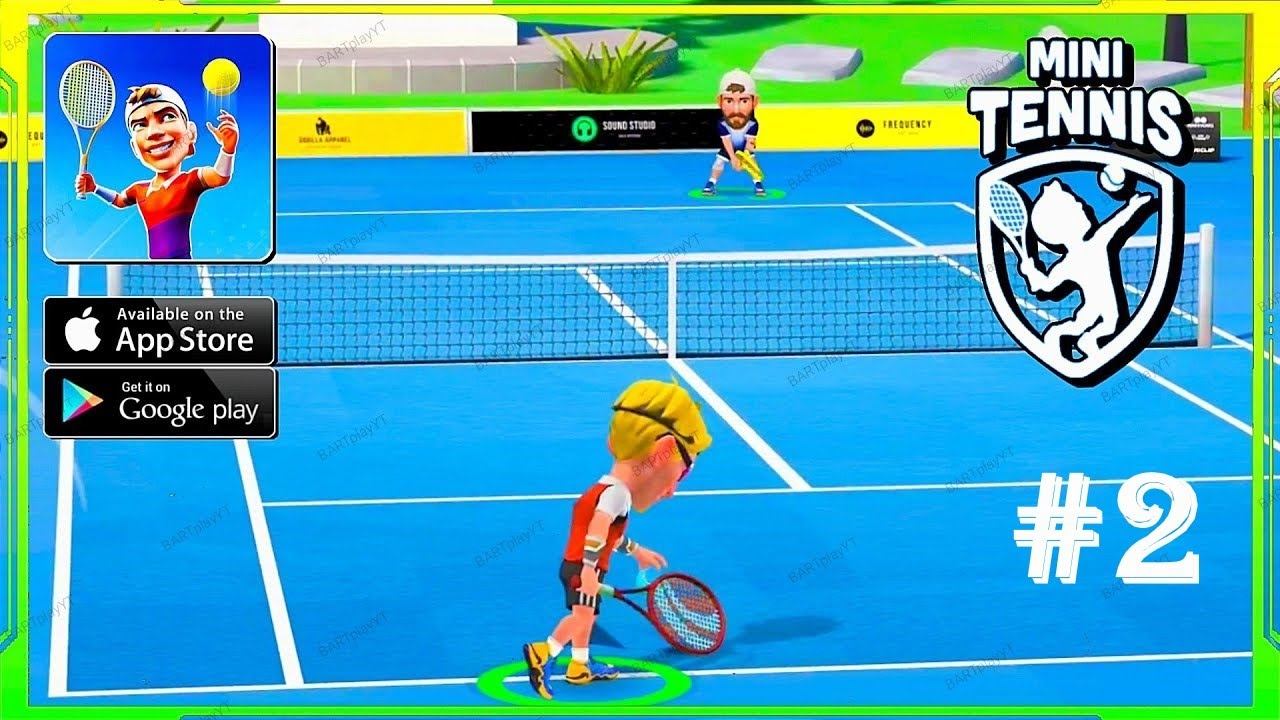 Mini Tennis Gameplay Walkthrough (Android, iOS) - Part 1 - YouTube