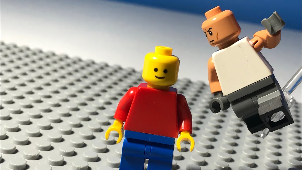 The rock smash’s LEGO man (LEGO STOP MOTION) - YouTube