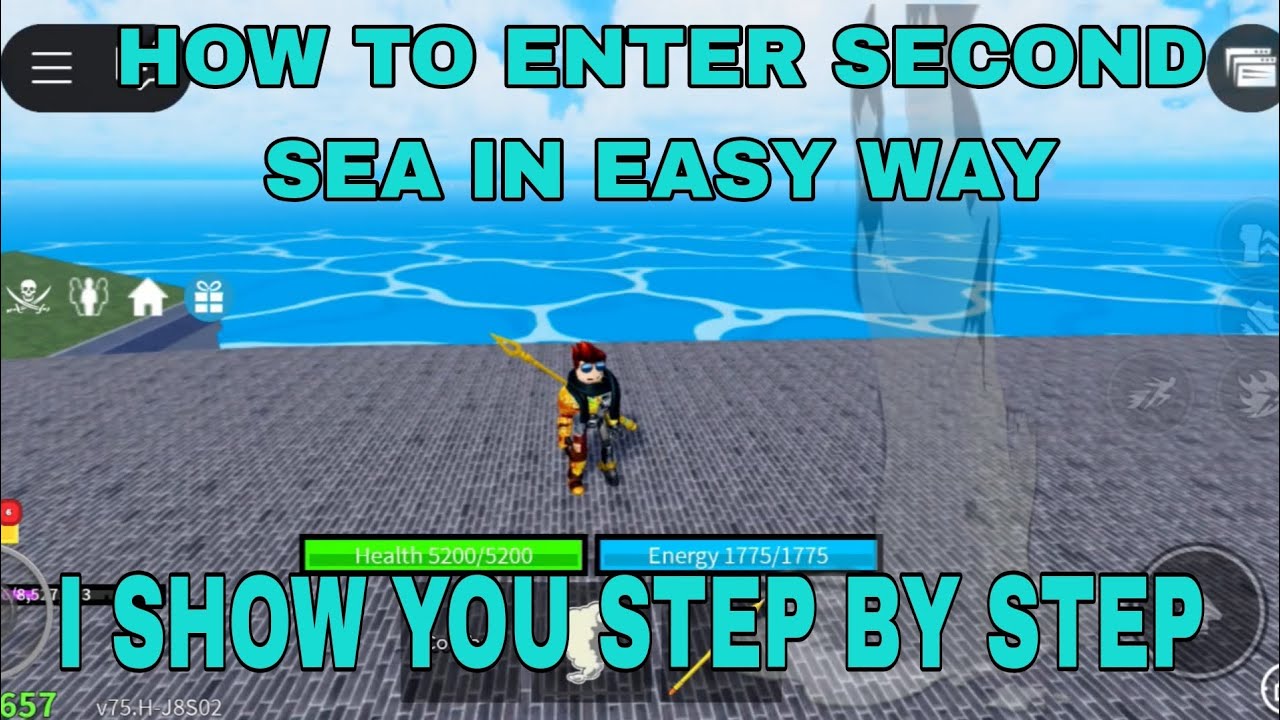HOW TO ENTER SECOND SEA IN BLOX FRUITS || ROBLOX (in hindi) - YouTube