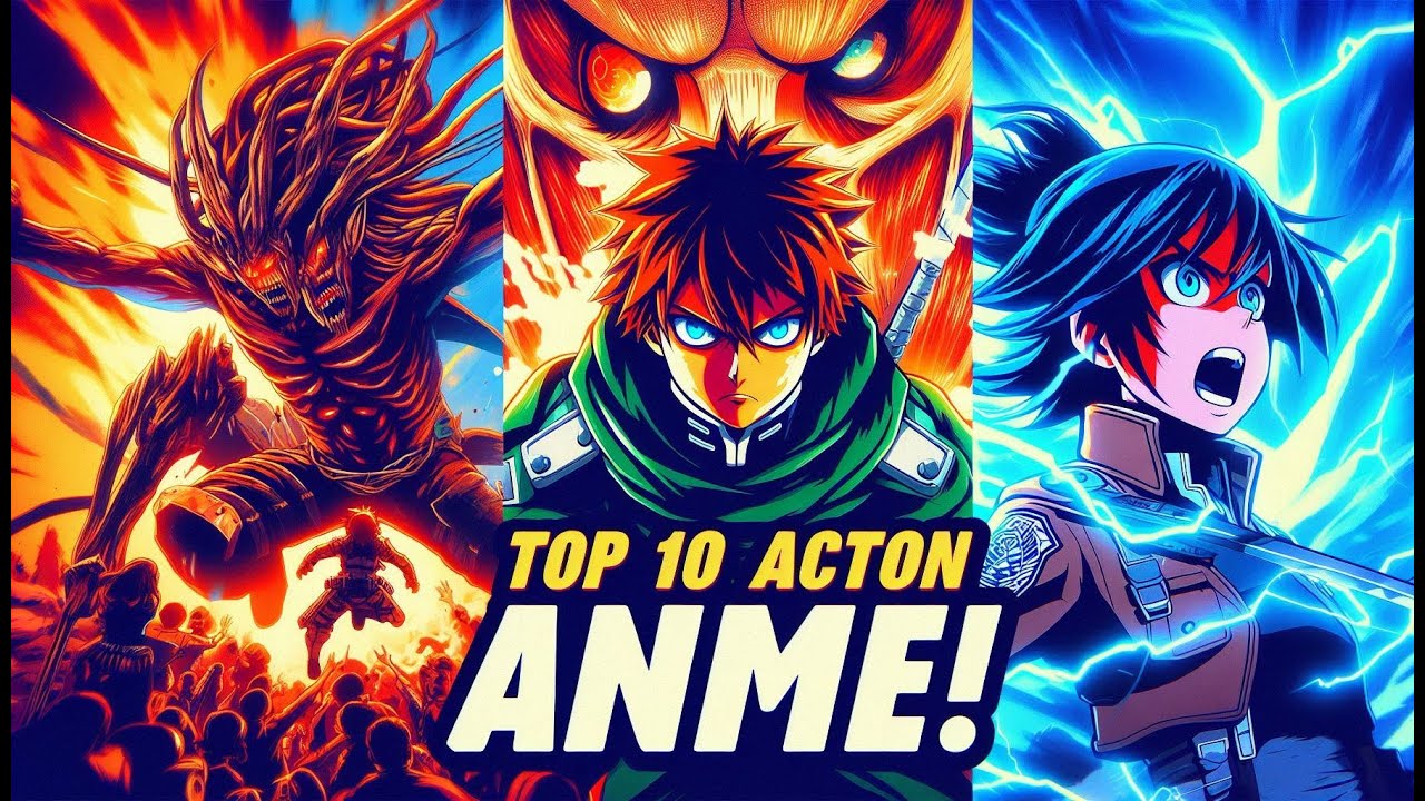 Top 10 Best Action Anime Of The Last Decade - YouTube