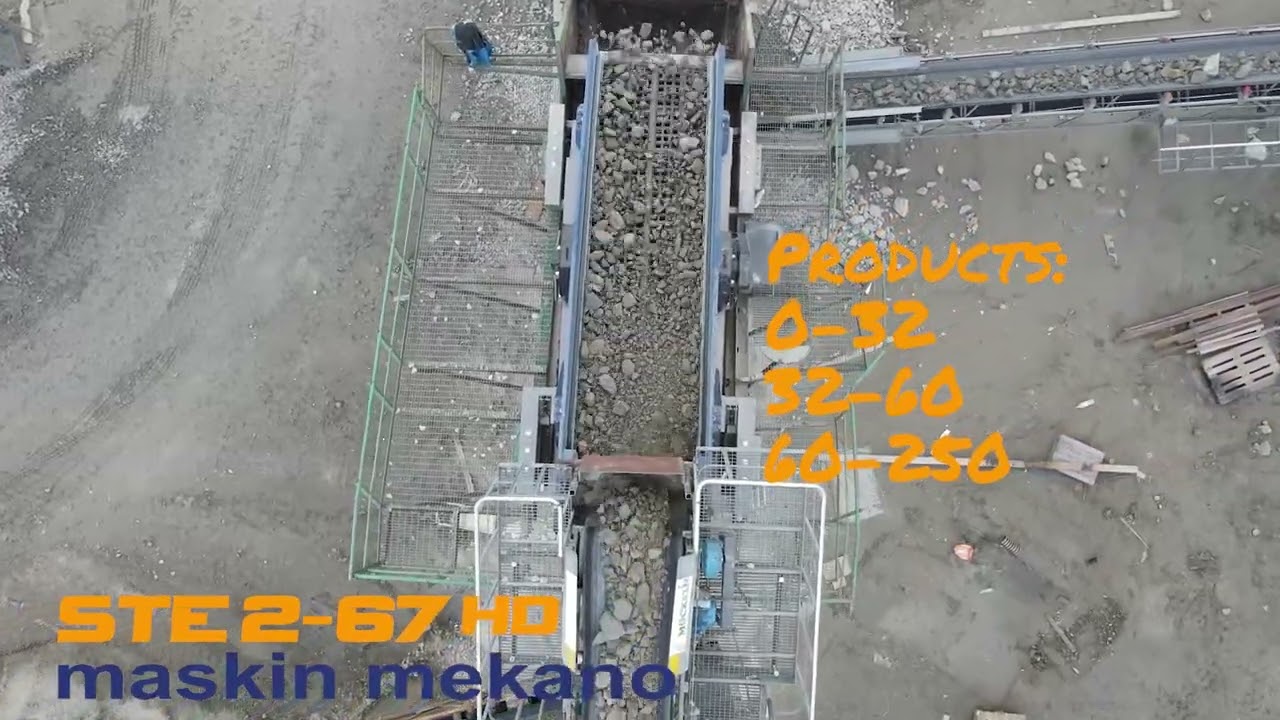 Maskin Mekano Screen STE 2 67 - YouTube