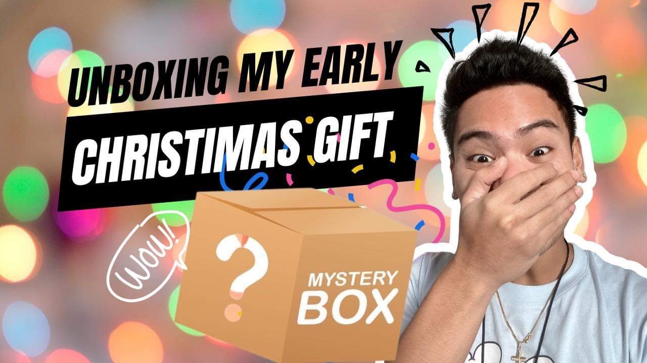 UNBOXING MY EARLY CHRISTMAS GIFT - YouTube