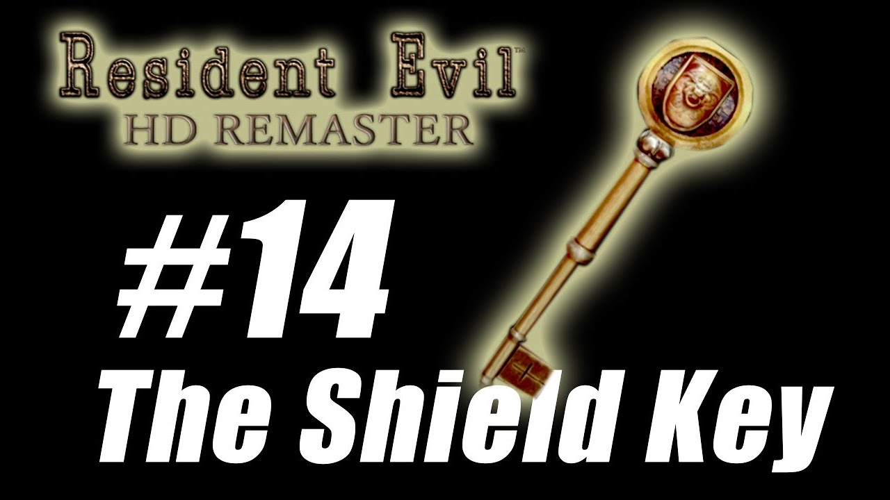 Resident Evil HD Remaster Gameplay 14 - The Shield Key - YouTube