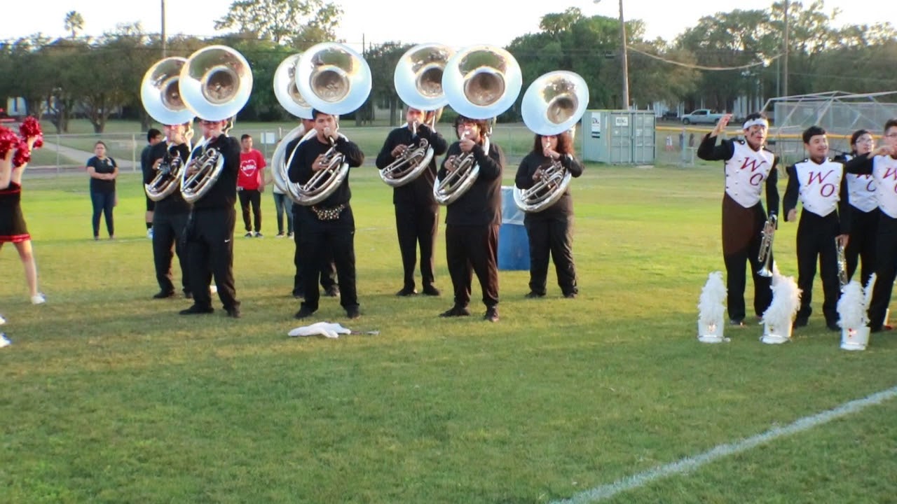 THE WEST OSO MARCHING BAND: WANNA BE A BALLER - YouTube