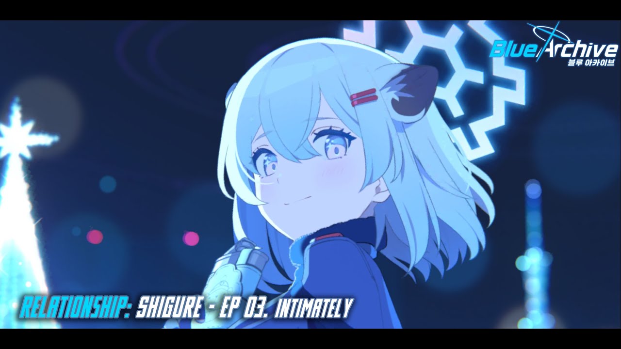 Blue Archive - Relationship Story: Shigure - EP 03. Intimately - YouTube
