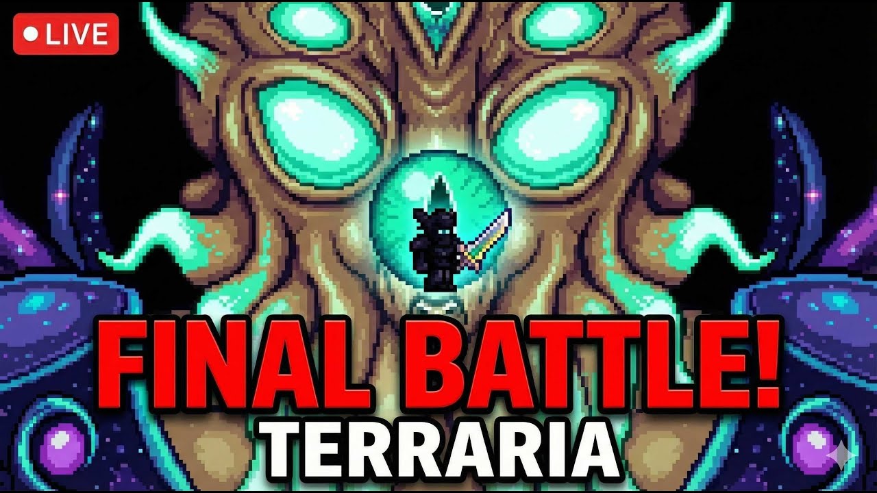 Terraria - Day 17 (For the Worthy) ENDGAME?! - YouTube