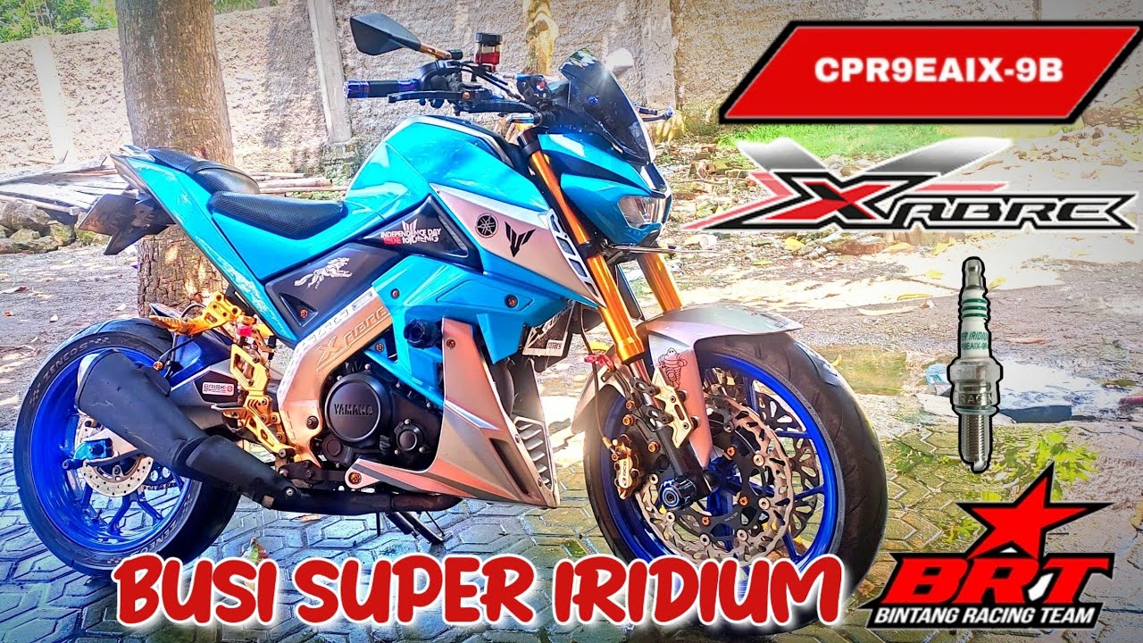 Yamaha Xabre pasang Busi BRT Super Iridium CPR9EAIX-9B - YouTube