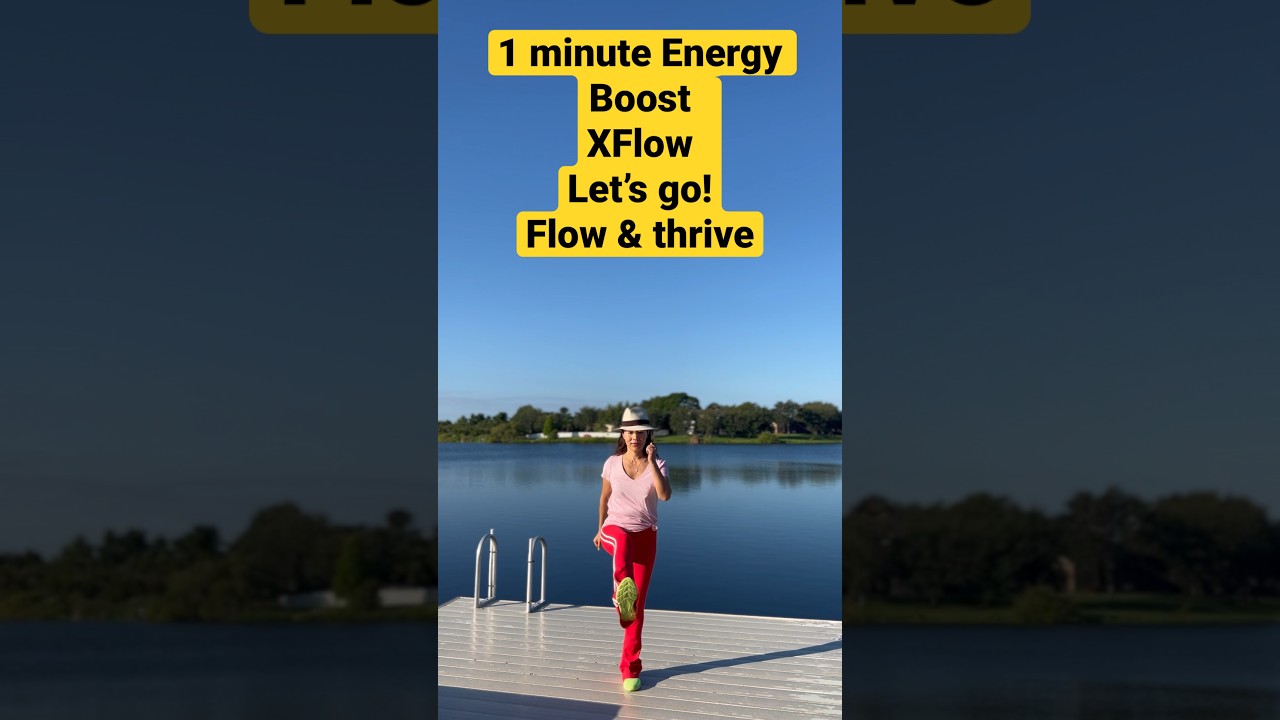 Energy boost Meditation.XFlow.1 m workout.boost energy. flow.#meditation #fitness#taichi #shorts ...