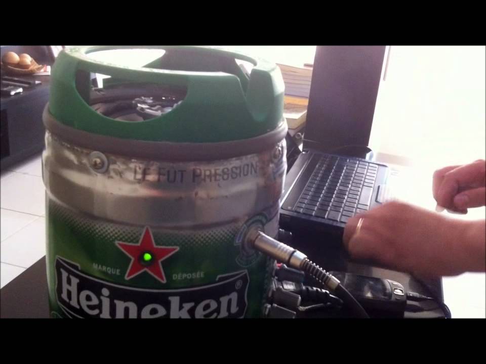 My Heineken Portable Speaker System - YouTube