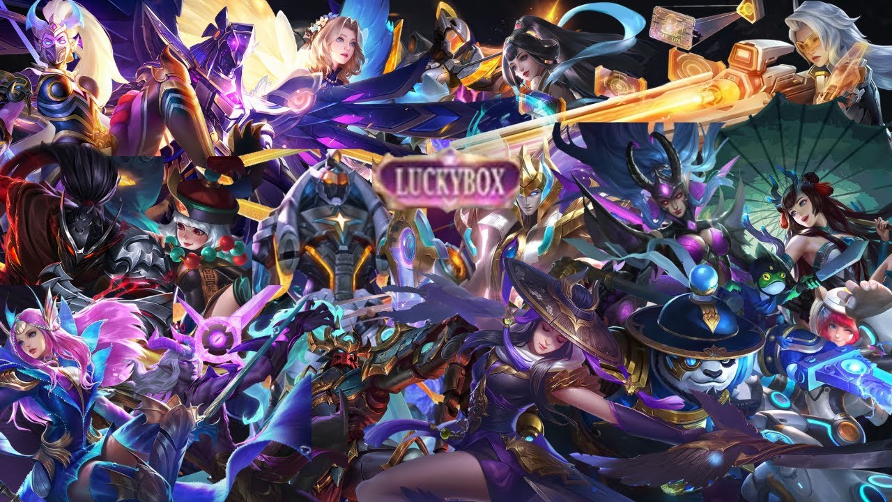 ALL LUCKY BOX SKINS MOBILE LEGENDS | ENTRANCE ANIMATION - YouTube