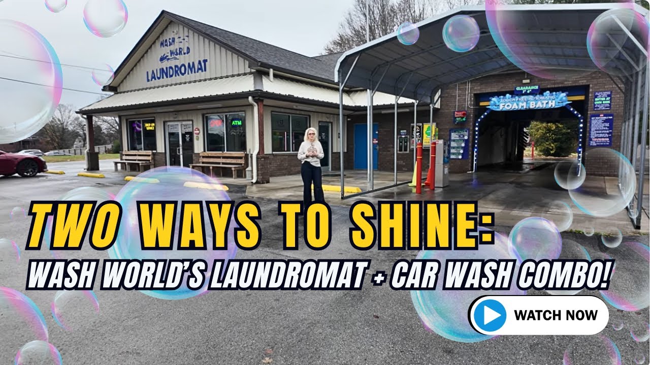 Wash World Laundromat And Car Wash Walkthrough And Review - YouTube