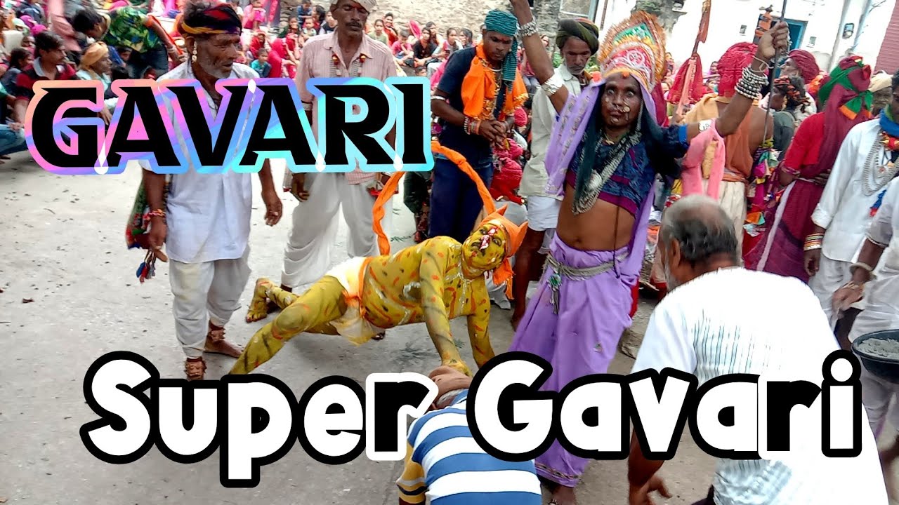नार और सुअर की लड़ाई जोर दार Gavari #live #गवरी खेल आदिवासी (शेर)नार का ...