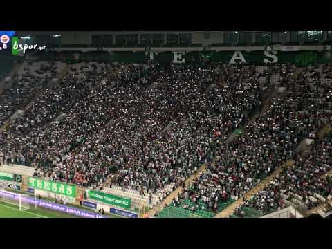 Fenerbahçe maçında Bursaspor taraftarında muhteşem görüntü