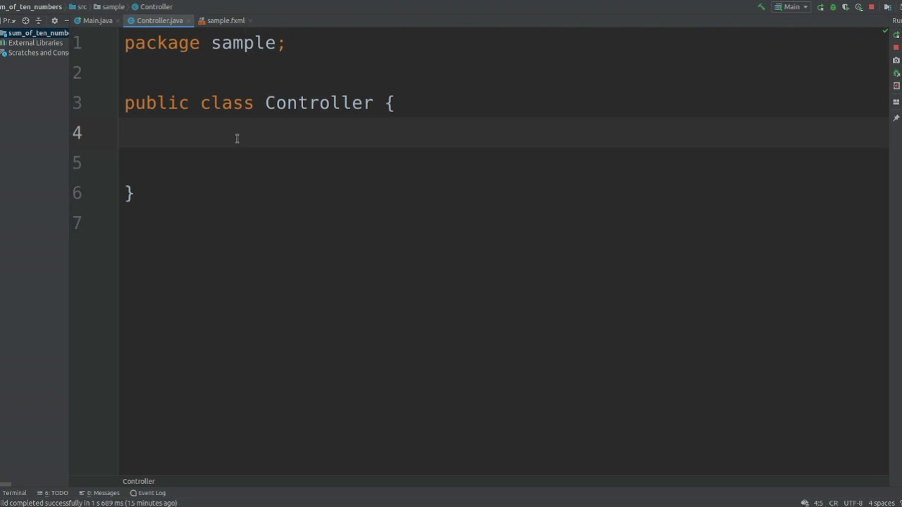 Javafx addition of series of integers - YouTube