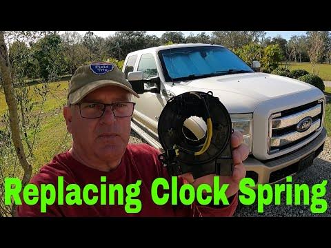 Replacing Clock Spring Tips / 2013 - 2017 Ford F250 F350 F450 Rv life ...