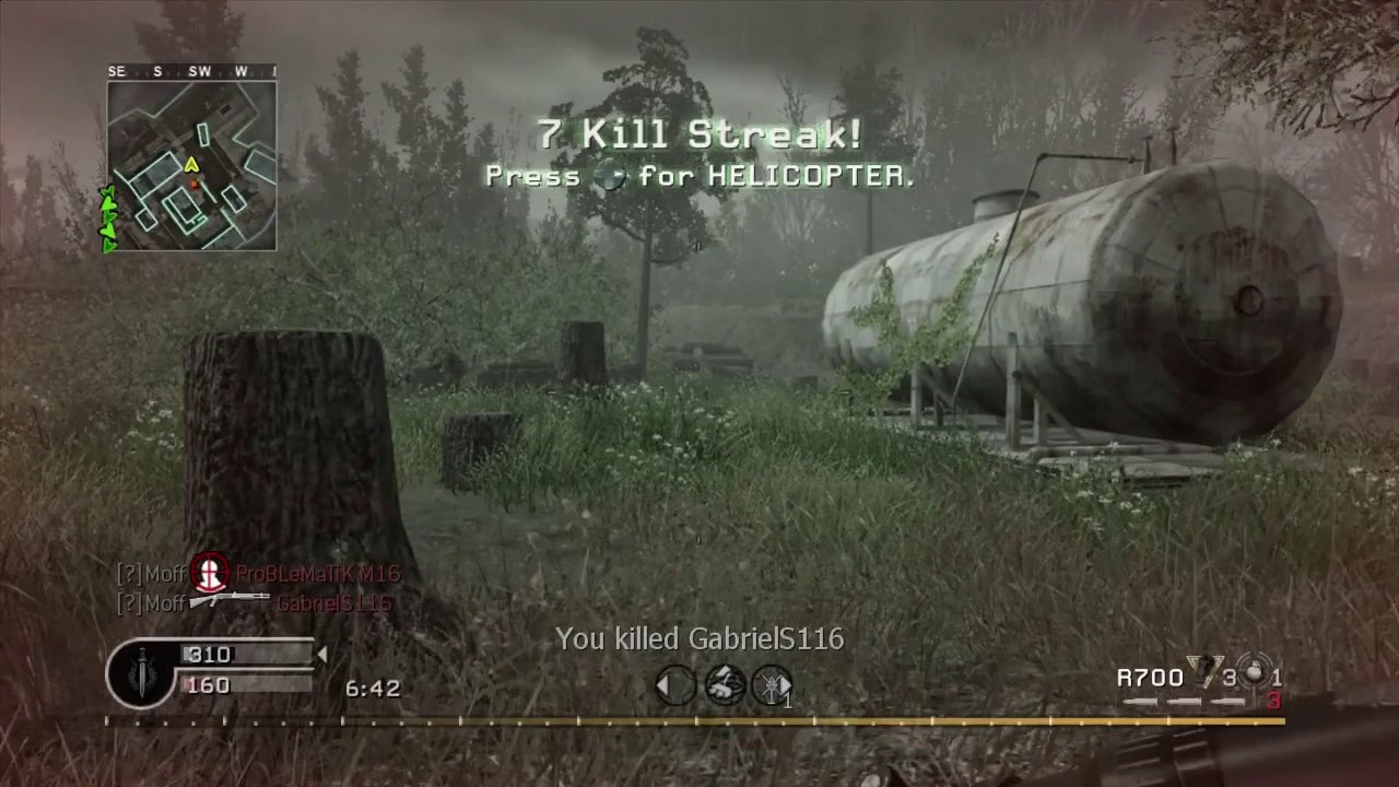 【COD4実況】R700で3in1きたああああああ！！！嬉しさ全開！！！ - YouTube